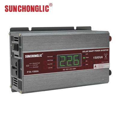 中国 DC12VからAC220V 1500ワットのサイヌ波インバーター 販売のため