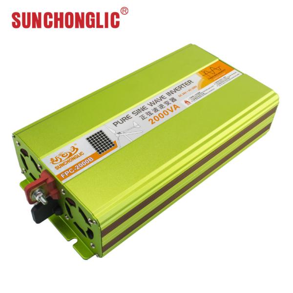 Quality 2000w 2kva Pure Sine Wave Power Inverter 5V 1000mA USB 24v 220v Dc To Ac for sale