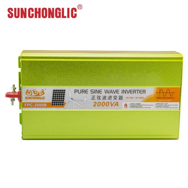Quality 2000w 2kva Pure Sine Wave Power Inverter 5V 1000mA USB 24v 220v Dc To Ac for sale