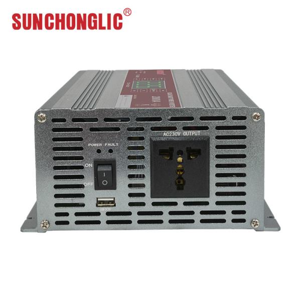 Quality 2000w Solar Smart Power Inverter Output LED Display DC 12V To AC 220V for sale