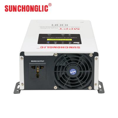 China 24V Hybrid MPPT Solar Charge Controller UPS Function DC 150V 100A Solar Charge Controller for sale