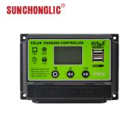 Quality Intput 50A PWM Solar Charger Controllers 2A Output 12v 24v Solar Charge for sale