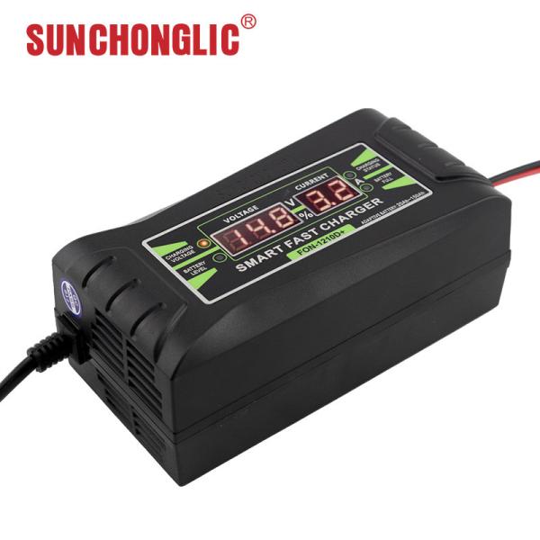 Quality 12V 10A Lead Acid Car Battery Charger Input 150V Stable High Speed Industrial for sale