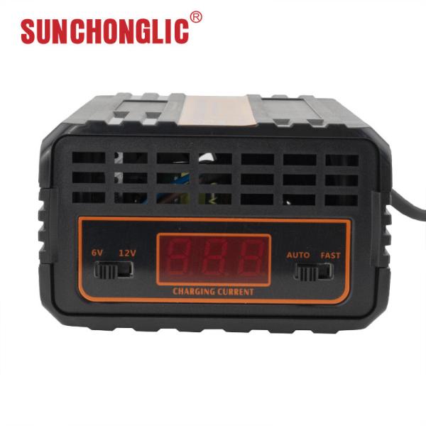 Quality Lead Acid Car PWM Battery Charger Input AC 150V 6V Three Stage Charging for sale