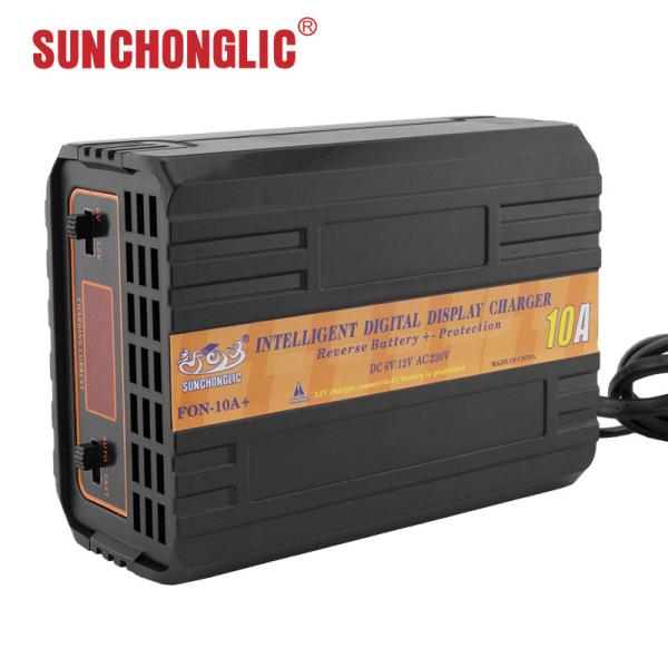 Quality Lead Acid Car PWM Battery Charger Input AC 150V 6V Three Stage Charging for sale