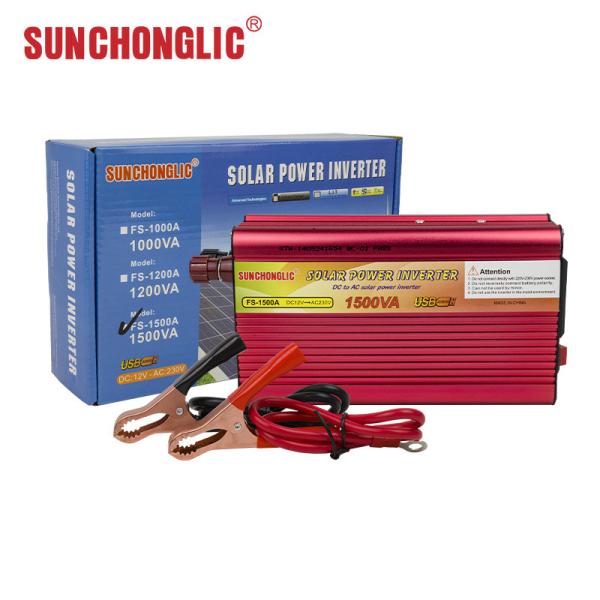 Quality Factory Wholesale Price Power Inverter 12V Dc To 220V Ac 1500W 1500va Modified Sine Wave Inverter for sale