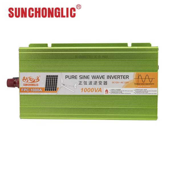 Quality 1000W Pure Sine Power Inverter 12VDc 220VAc 1KVA 50Hz Easy Connection for sale
