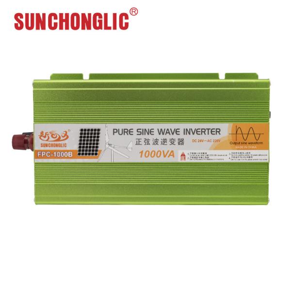Quality Off Grid Pure Sine Wave Power Inverter 1000w 24v 220v High Efficiency Industrial for sale