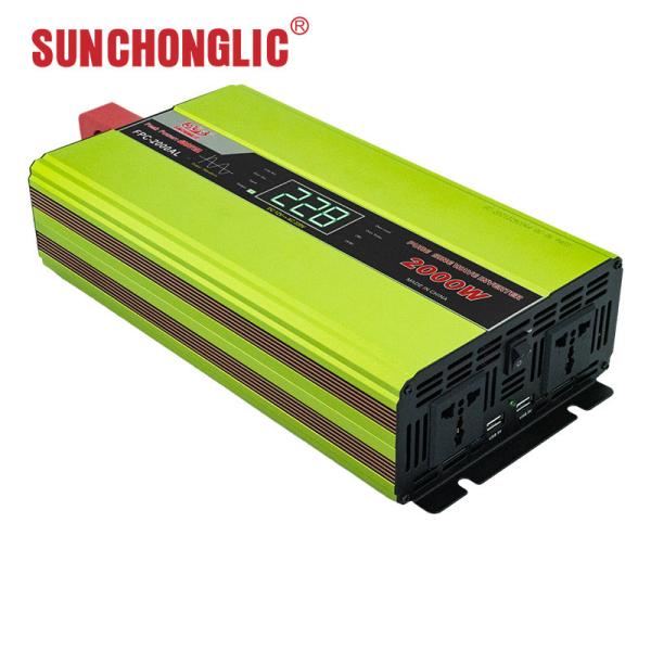 Quality 12v 220v 200A 2000w Pure Sine Wave Inverter household Off Grid Solar Power Inverter for sale