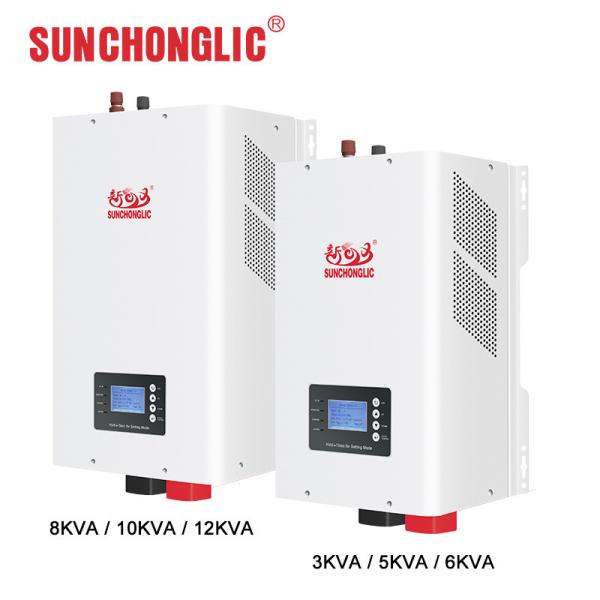 Quality 24v 2kw Mppt Hybrid Inverter Low Frequency Pure Sine Wave Off Grid for sale