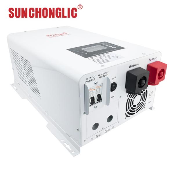 Quality 48V Low Frequency 6kw Hybrid Solar Inverter 80A With Smart Energy Management AC for sale
