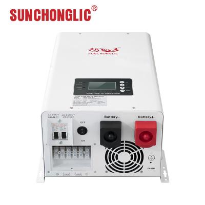 China 48V 12KW Hybrid Solar Power Inverter Low Frequency Sine Wave Inverter 80A for sale