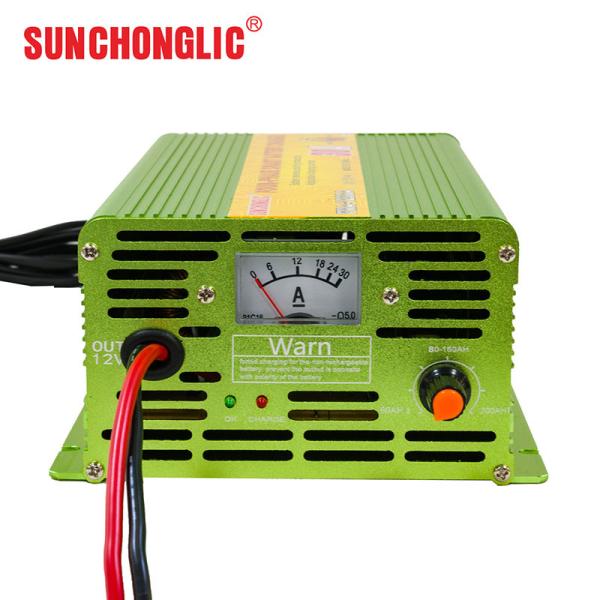 Quality AC 220V AGM GEL Battery Charger Convenient 12v 30 Amp Battery Charger Long for sale