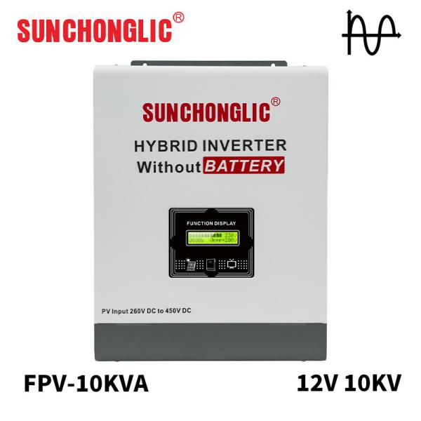 Quality 220W Output Off Grid MPPT Solar PV Inverter Without Battery 10KVA Portable Solar Inverter for sale