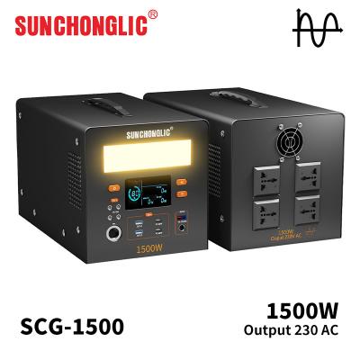 China Gerador de energia solar de 1500W 220V DC 25V 10A Gerador de painéis solares à venda
