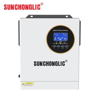 중국 3KW 하이브리드 태양광 인버터, 450V PV 입력, 230Vac 실시간 모니터링 판매용