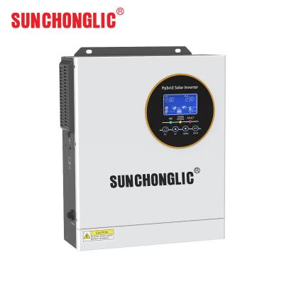 China 4.2kw 48V Hybride zonne-inverter met 70v-450v PV-invoer Te koop
