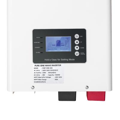 중국 5000w Solar Pure Sine Wave Low Frequency Mppt Hybrid Solar Inverter 판매용