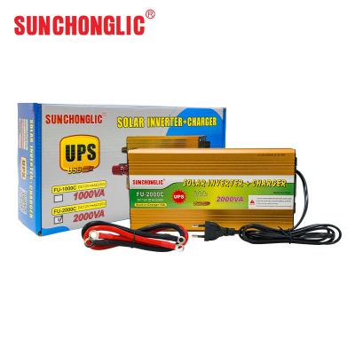 China 2000w inverter charger smart with overload protection 12v to 220v for sale