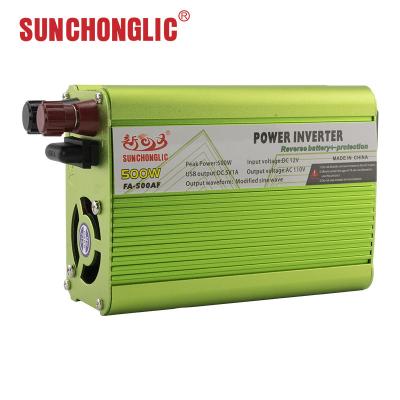 China 500w Modified Sine Wave Inversor Power Inverter 12v Dc To 110v Ac for sale