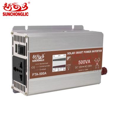China 500w Inverter Led Display Sine Wave Inverter Home Use Dc 12v To Ac 230v for sale