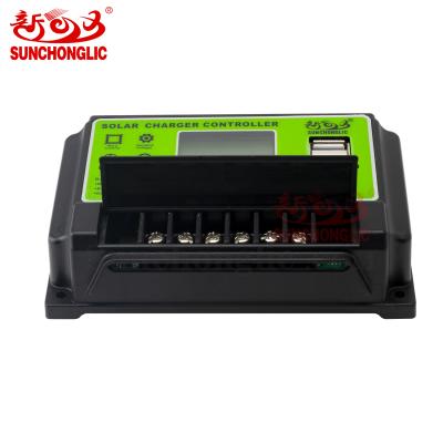 中国 12V / 24V PWMソーラー充電器コントローラー20Aストリートライト太陽光発電発電 販売のため