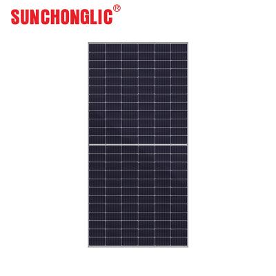 중국 600W의 182세포 태양 전지판. 최고 효율을 위해 144TB & 1500V DC 판매용