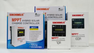China 70a Mppt Hybrid Solar Charge Controller With Ups Function - Compatible With 12v/24v/48v for sale