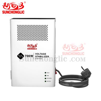 China 700w Single - Phase Voltage Stabilizer Input 90-250v Ac Output 220v/230v Ac With Led Display for sale
