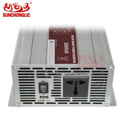 Китай 2000 Вт 1500 Вт Pure Sine Wave Power Inverter, 12 В до 220 В переменного тока, с светодиодным дисплеем для солнечной системы продается
