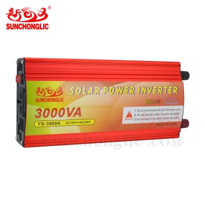 China Betrouwbare 3000VA 12V tot 220V Power Converter voor thuisauto's buitenshuis Te koop