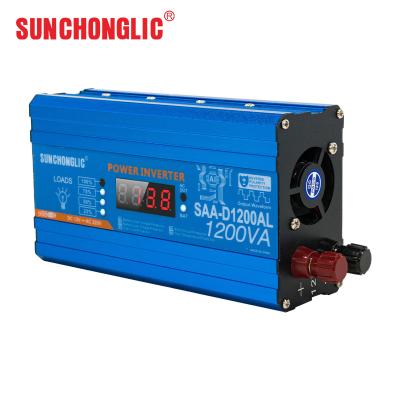 Китай Модифицированный модифицированный синусоидальный инвертор автомобиль инвертор DC QVV до AC 220V продается