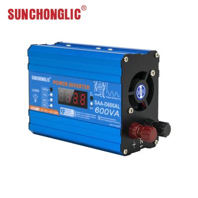 China 600w Car Power Inverter For On The Go Converts 12v Dc To 220v Ac With Modified Sine Wave for sale