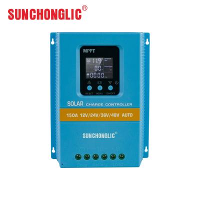 China Smart 12v-48v 100a Mppt Solar Charge Controller For Residential Solar Power Use for sale