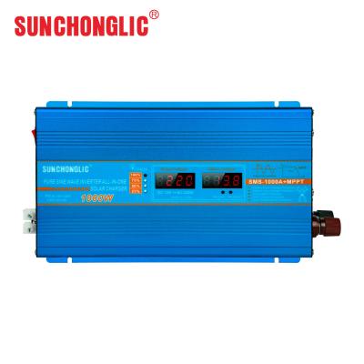China 1000W Off-Grid Power Station with 30A MPPT Solar Charger and 220V Pure Sine Wave Inverter for sale