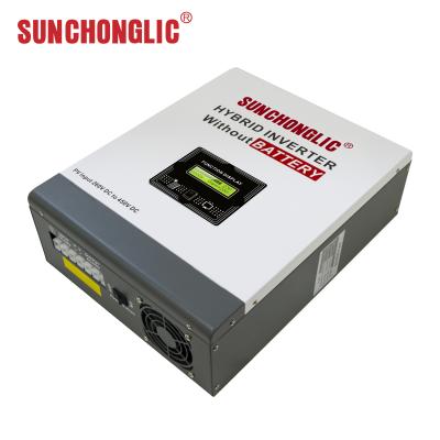 5.5KVA Pure Sine Wave Hybrid Solar Inverter with No Battery Required ...