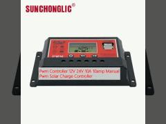 Lead Acid 12vdc Pwm Controller With Dual Usb Output High-procision voltage stability