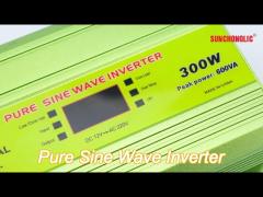 Lead Acid Battery 12v 220v 300 Watt Sine Wave Inverter Compatible and Intelligent