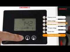 Rostdichtes Mppt-Solarpanel-Ladegerät 20ADC-Ausgang Hochgeschwindigkeit
