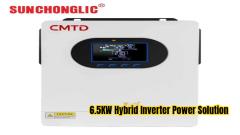 SUN-6500W Hybrid Solar Inverter Pure Sine Wave UPS Power