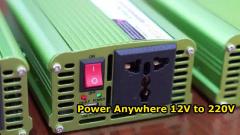 350W Solar Inverter 12V to 220V Power Your Devices