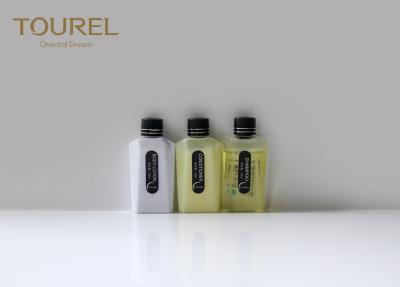 China Luxury Hotel Bath Amenities Cosmetics Bottles Shampoo And Conditioner for sale