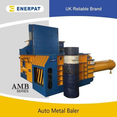China Automatic metal HMS press machine scrap metal baler copper aluminum beer can wast iron baler for sale
