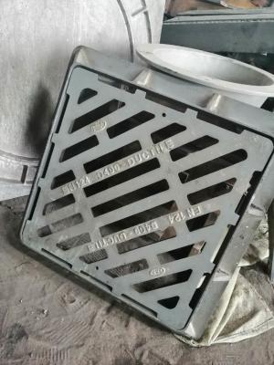 China EN124 ductile iron metal grating  cast iron ductile iron manhole cover EN124 D400 B125 C250 grating for sale