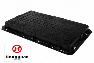 China Ductile iron manhole cover D400 ductile heavy duty cast iron manhole cover and frame for sale
