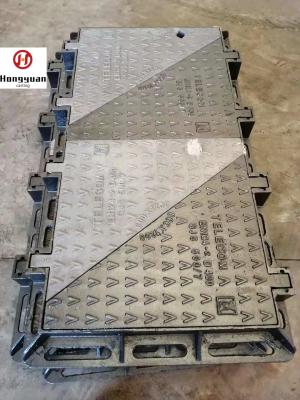 China EN124 Heavy Duty Ductile Iron Sewer Round Manhole Cover for sale
