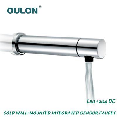 China OULON cold Wall-Mounted integrated sensor faucet Leo1204DC for sale