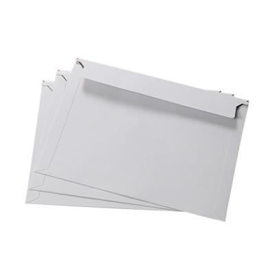 China Wholesale customized printed rigid mailers flat rigid mailer recycled rigid paper envelope for delivery for sale