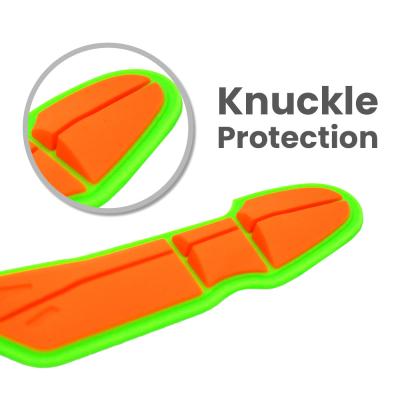 China 3D Embossed Rubber TPR Patch For Gloves Heat Press / Sew On Logo Options for sale
