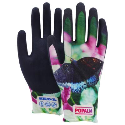 Cina Guanti leggeri da paesaggio Unisex Fit 15g in lattice a maglia Palma per compiti di giardino in vendita